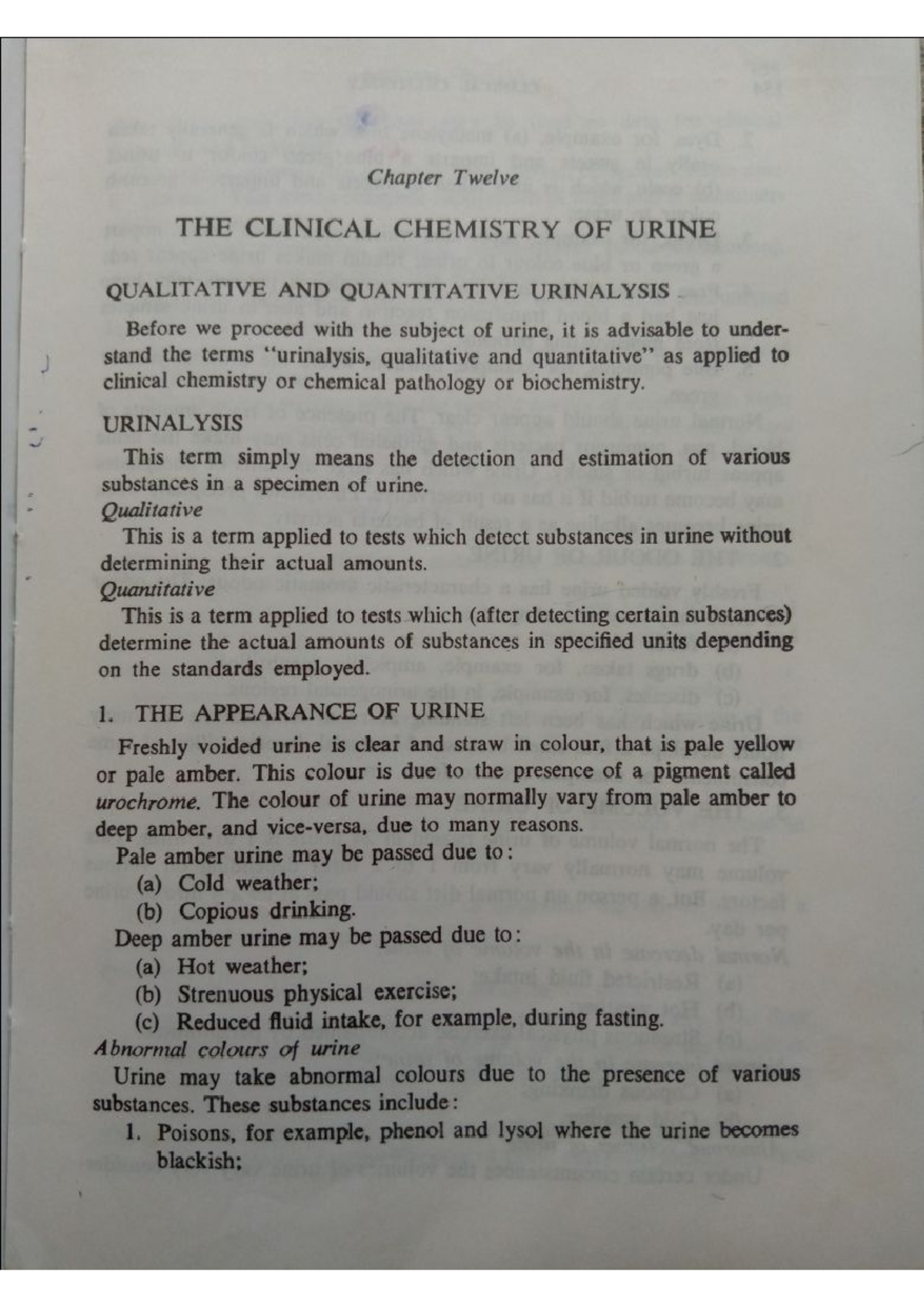 CC Sitati 12-13: Clinical Chemistry of Urine - Qualitative ...