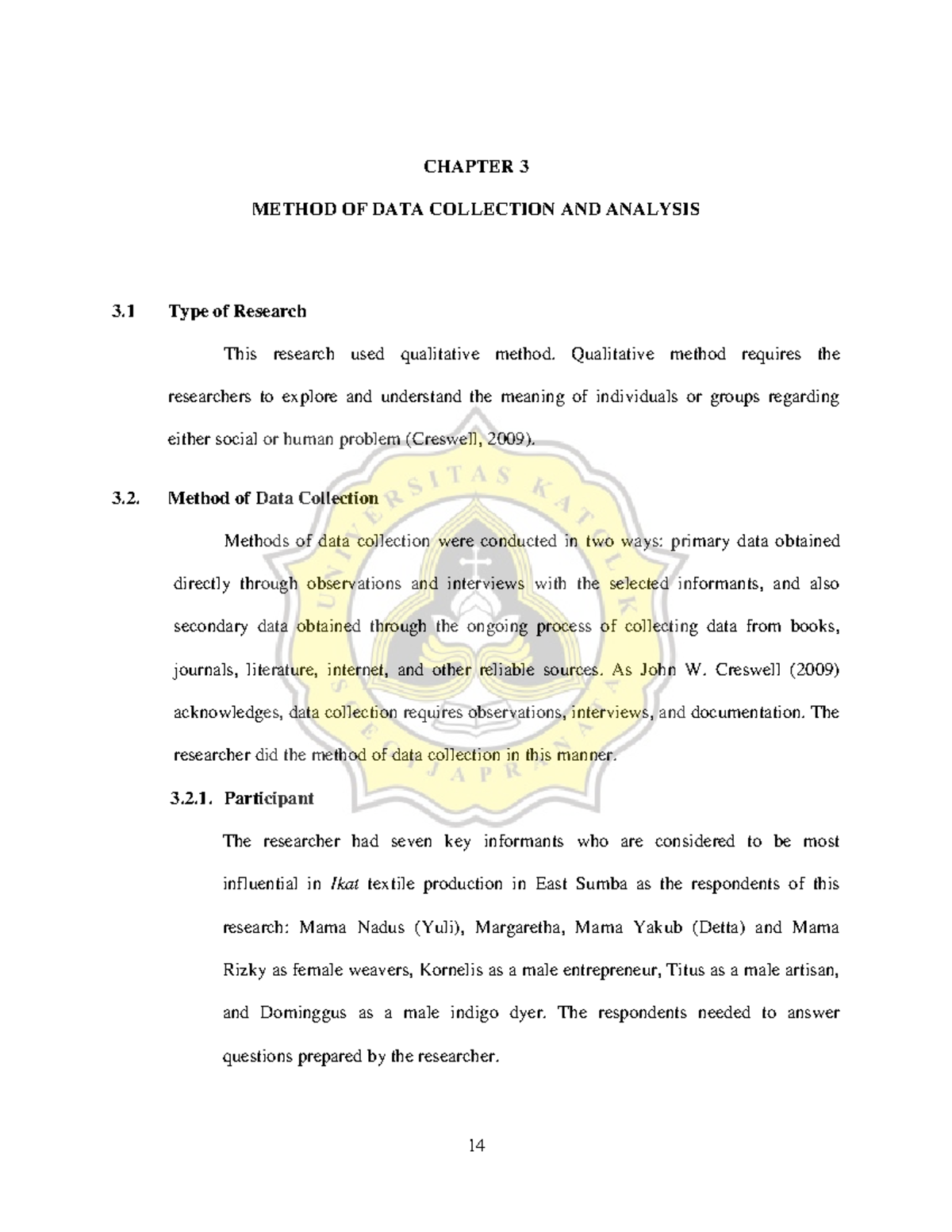 CHAPTER 3: DATA COLLECTION & ANALYSIS METHODS IN RESEARCH - Studocu