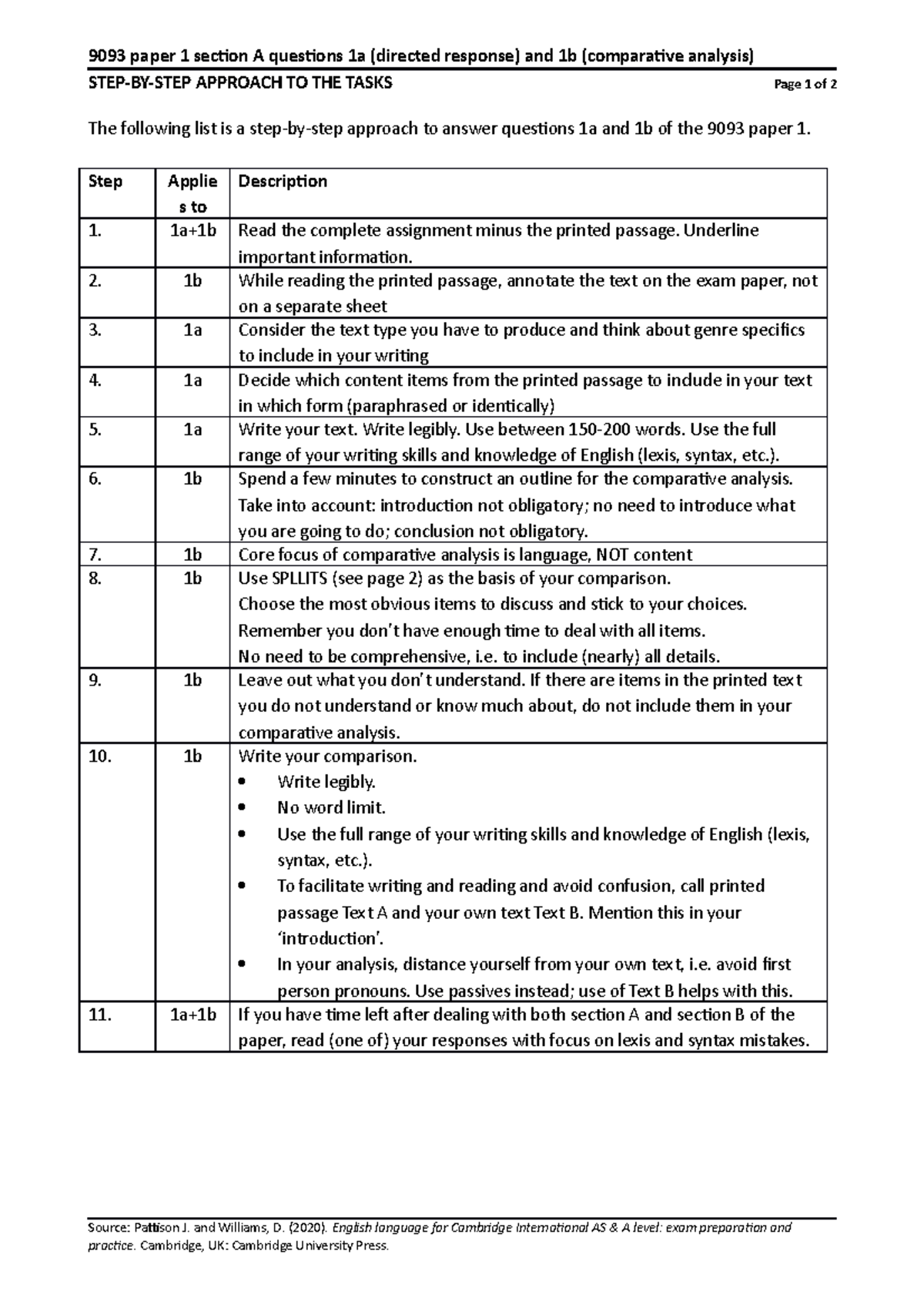 9093 Paper 1: Guidelines & Examples for English Report Writing ...