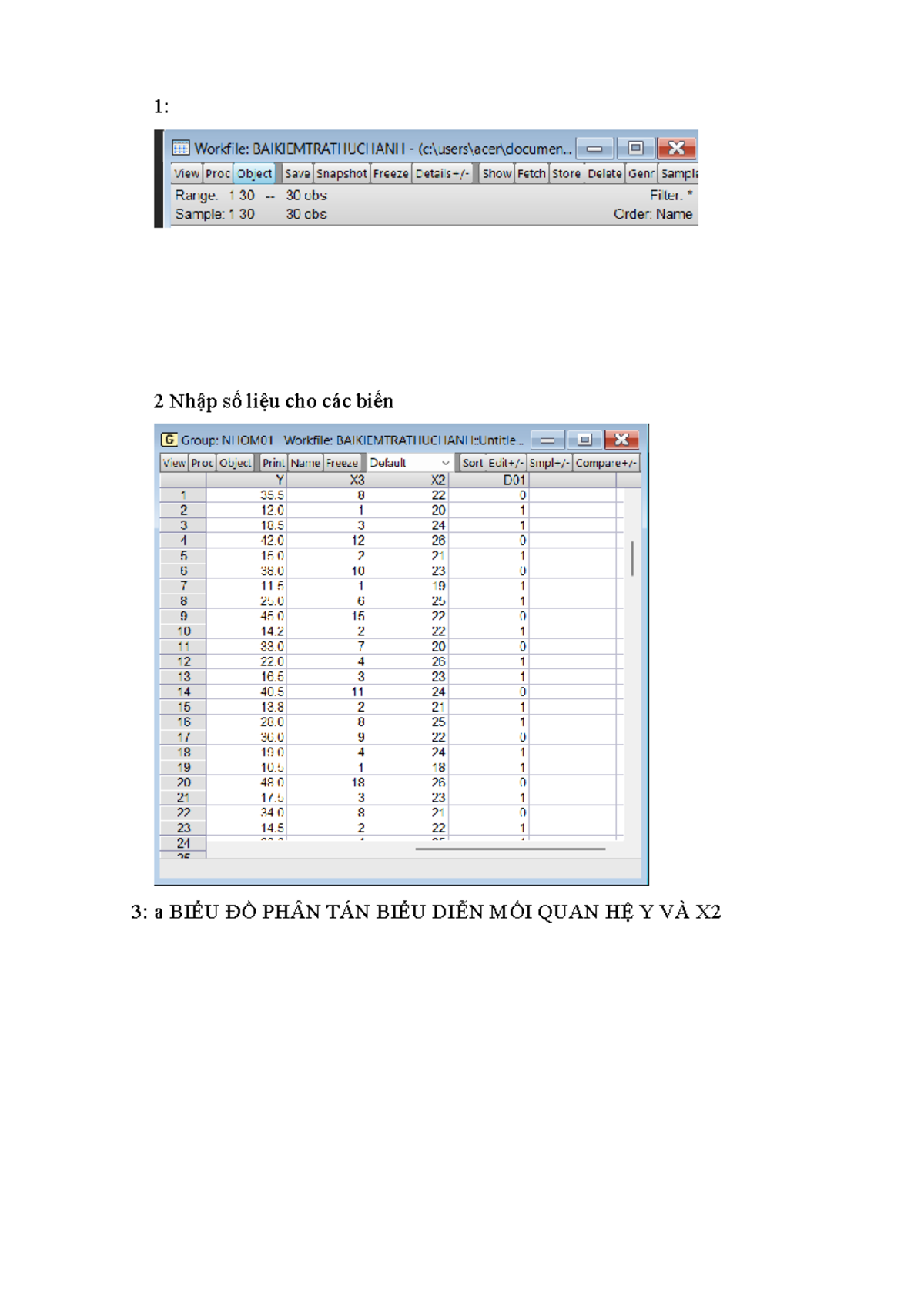Báo cáo Thực Hành KTL: Phân Tích Mô Hình Dự Báo và Biến Bỏ Sót - Studocu