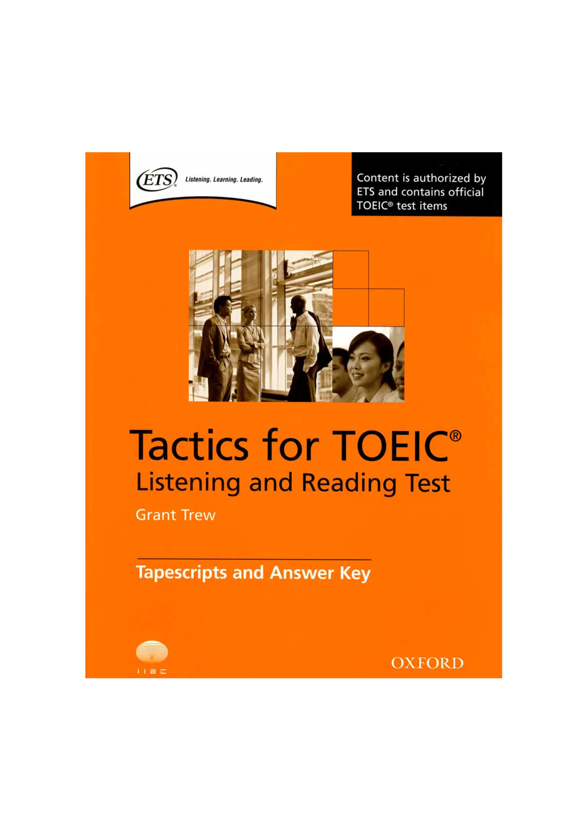 Toeic Listening & Reading Test Strategies: Tapescript & Answers - Studocu