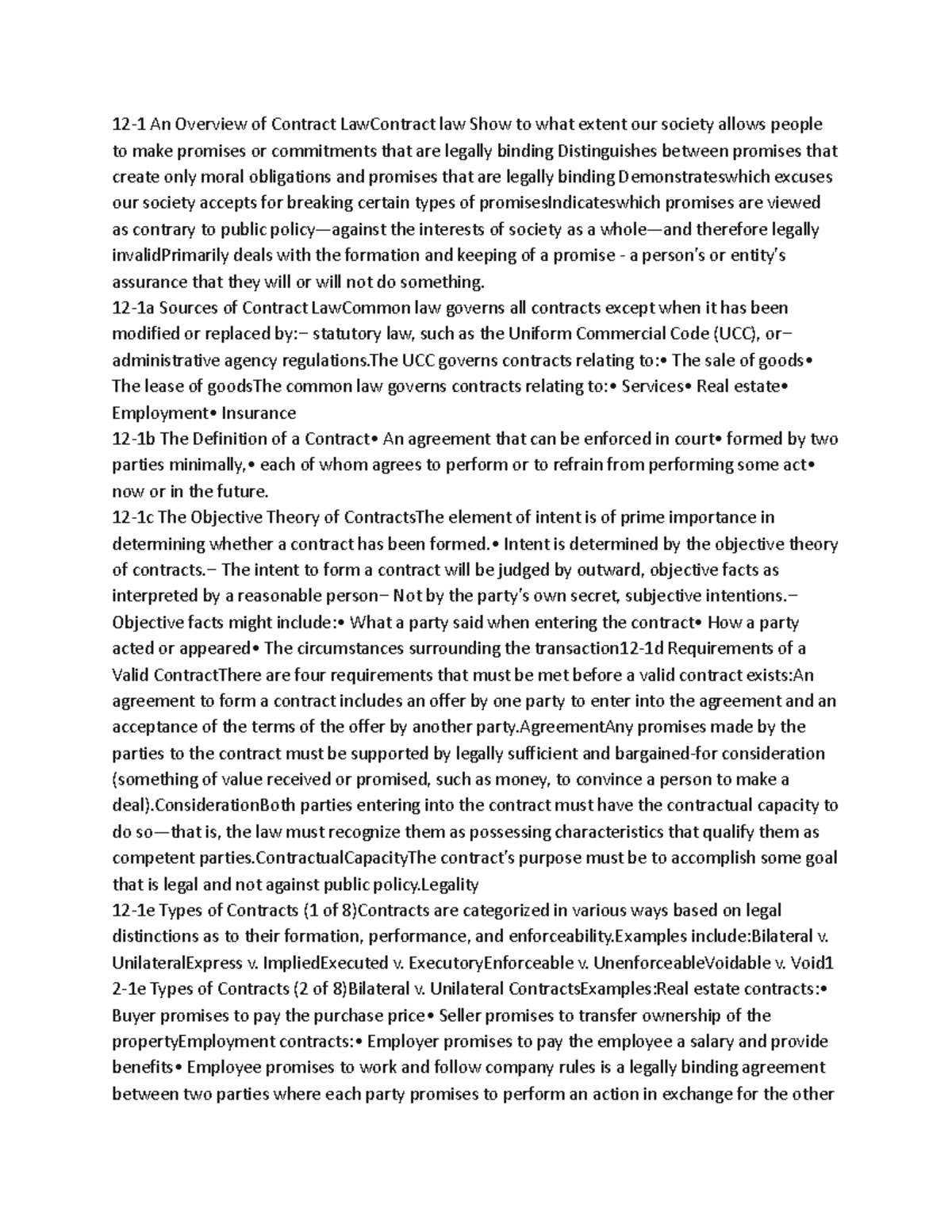 Formation of Traditional and E-Contracts: Legal Principles ...