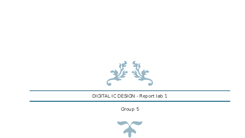 DIGITAL IC DESIGN Lab 1 Report: NMOS & PMOS Characteristics Analysis ...