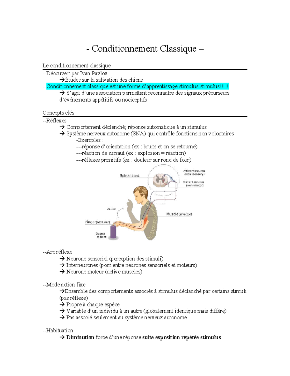 Conditionnement Classique : Concepts et Applications de Pavlov en ...