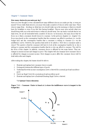 [Solved] what is meant by consumers optimal choice - Microeconomics ...