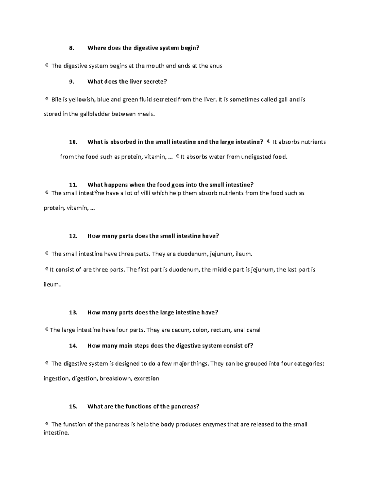 Digestive System Overview: Key Functions & Anatomy - Studocu