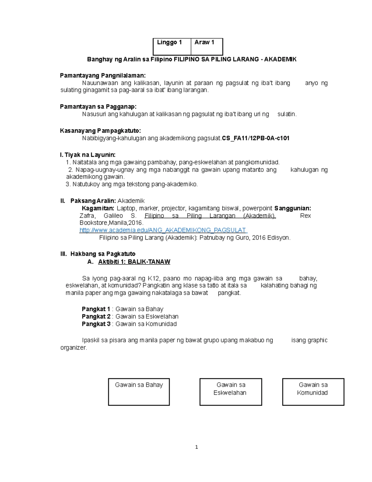 Detailed Lesson Plan on Traditional Filipino Festivals (SEDPG) - Studocu