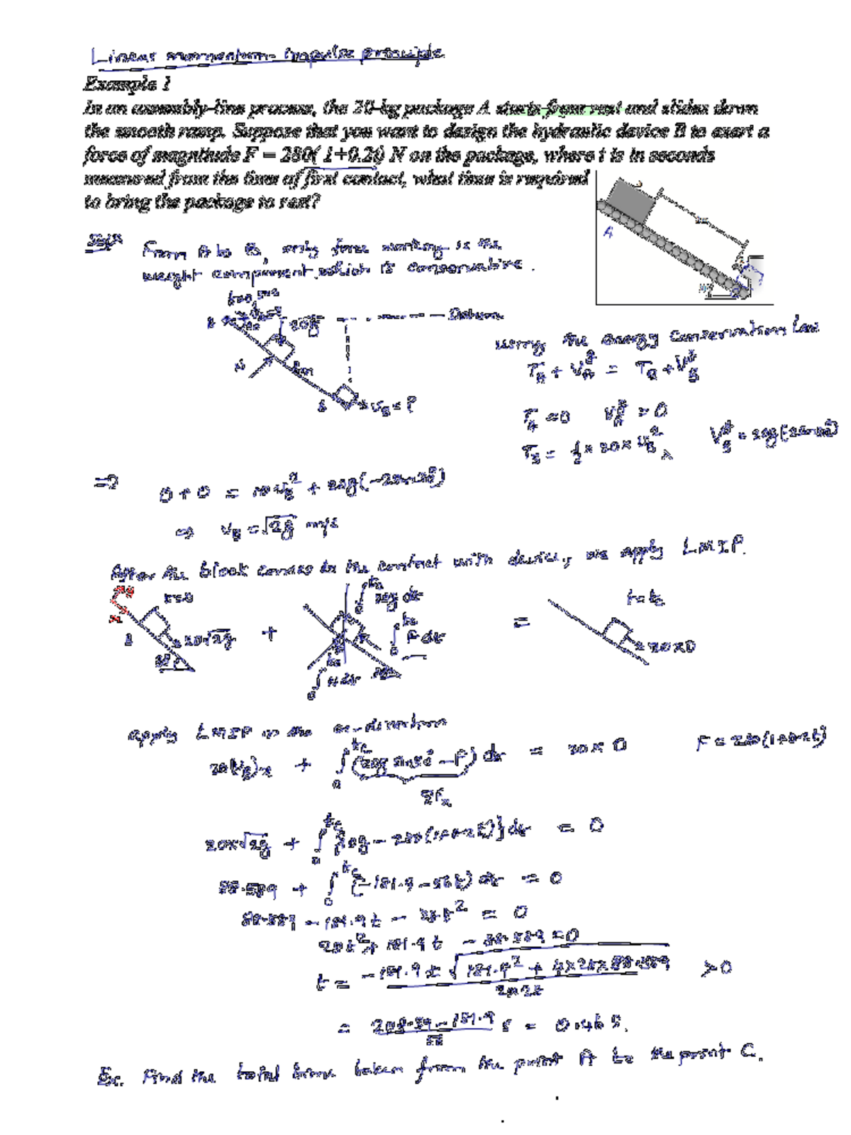 Week 7 - Impulse and Momentum Notes (ENGR 101) - Studocu