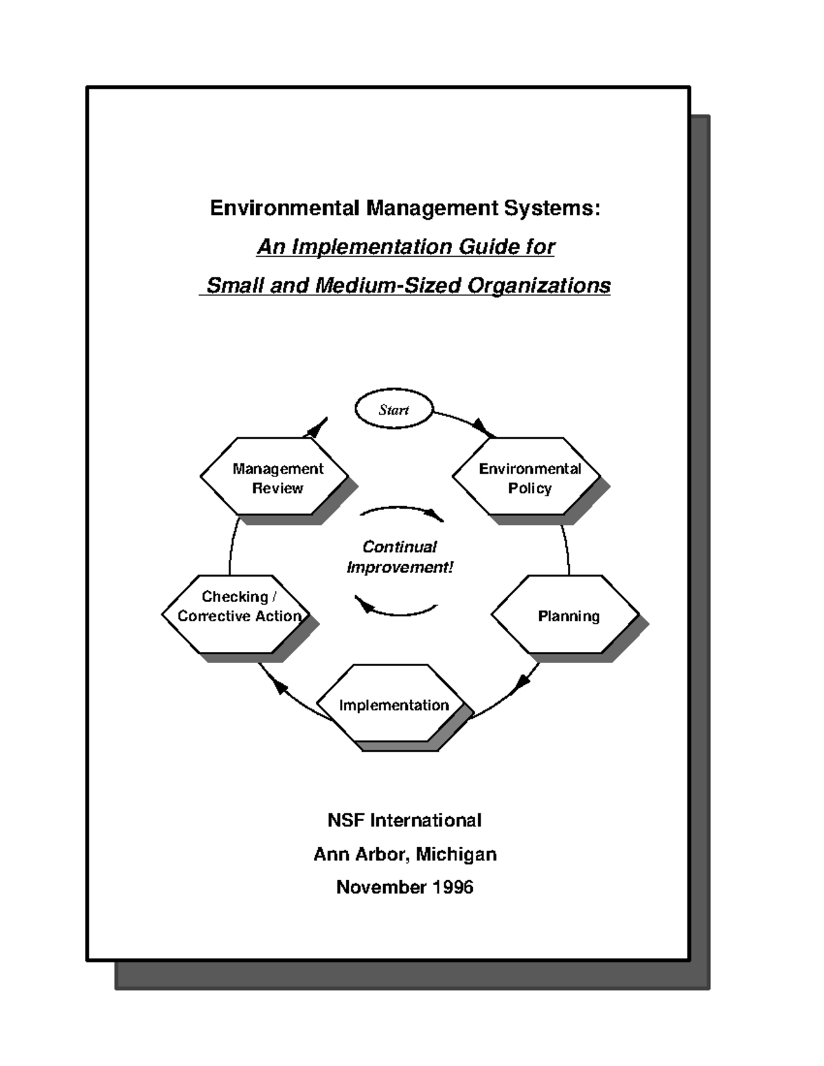 EMS - EMS - Environmental Management Systems: An Implementation Guide for Small and Medium-Sized ...