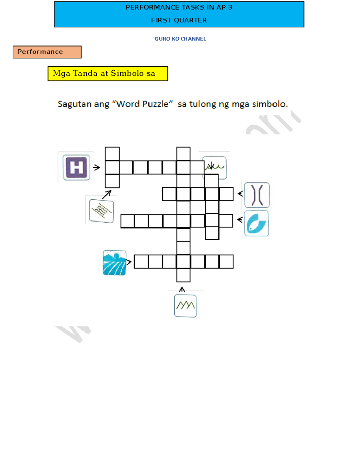 AP 3 Performance Task: Geographical Awareness & Environmental Care ...