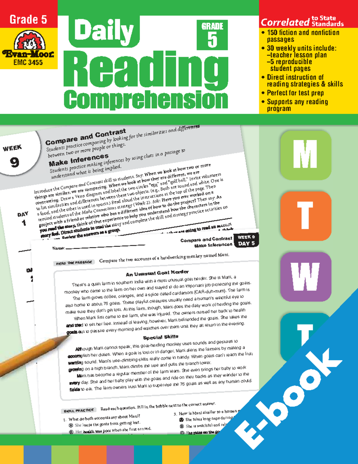 Daily Reading Comprehension Strategies for Grade 5 (EMC 3455) - Studocu