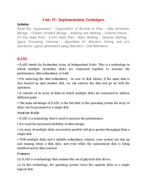 dbms - cs3492 - Studocu