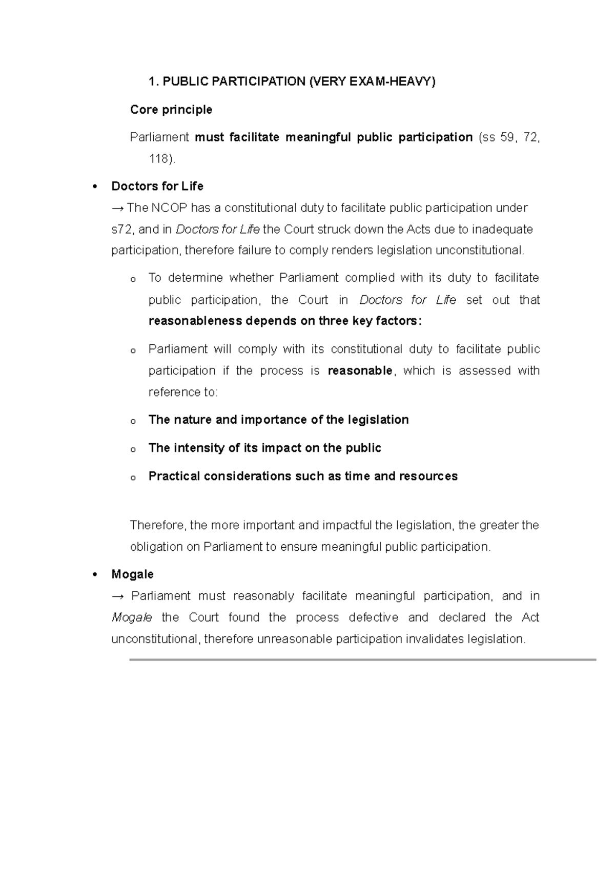 Conlaw Exam Ready: Key Case Lines for Final Exam Preparation - Studocu