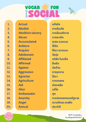 Extended response scoring - GED GED® and GED Testing Service® are ...