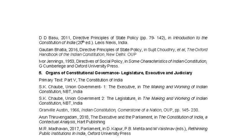 Nationalism in India Syllabus (GENERIC ELECTIVES) - Studocu