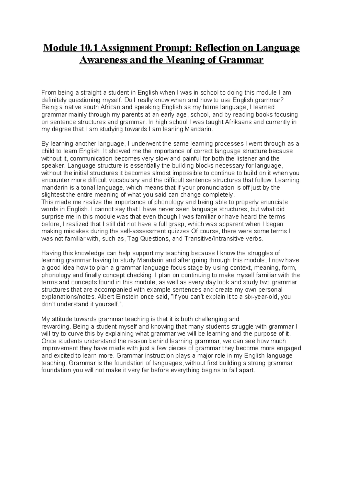Module 13.2: Effective Games and Activities for ESL Classes - Studocu