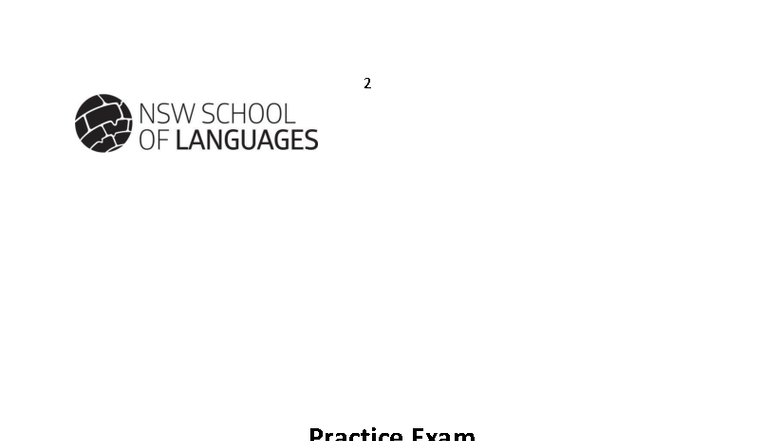 Term 1 Practice Exam: Reading & Writing (1.5 hrs) - Studocu