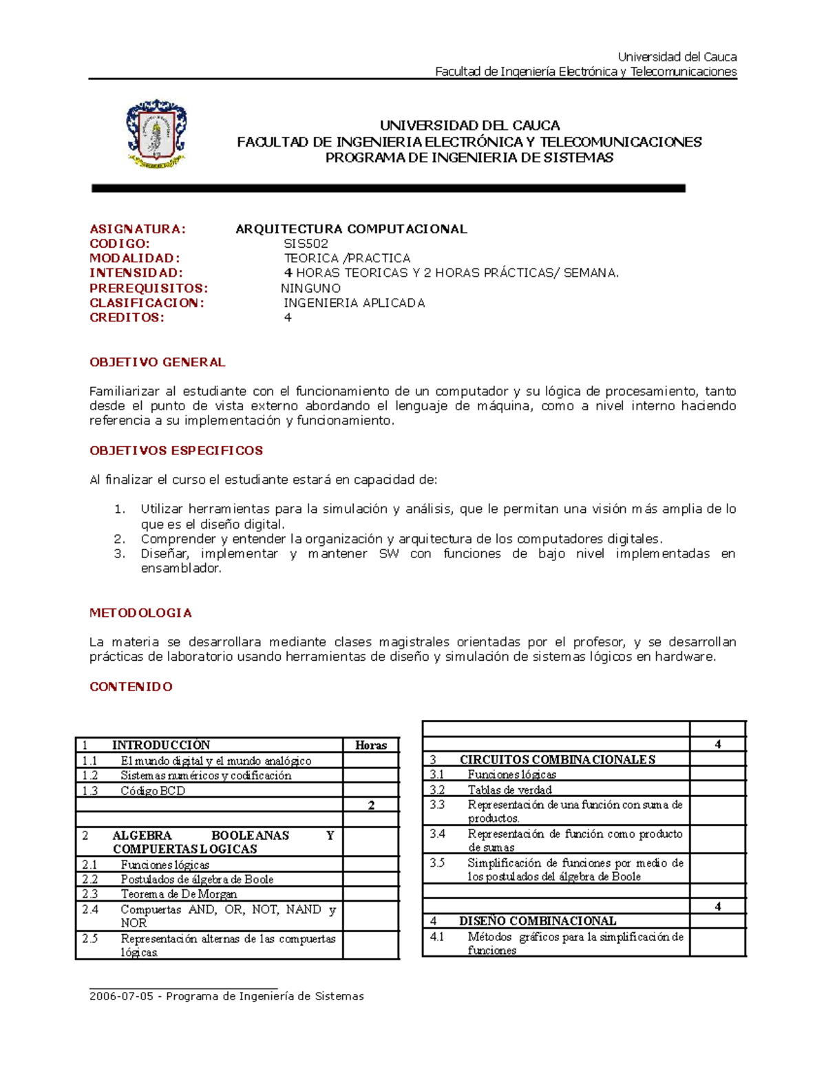 Arquitectura Computacional SIS502: Teoría y Prácticas - Studocu