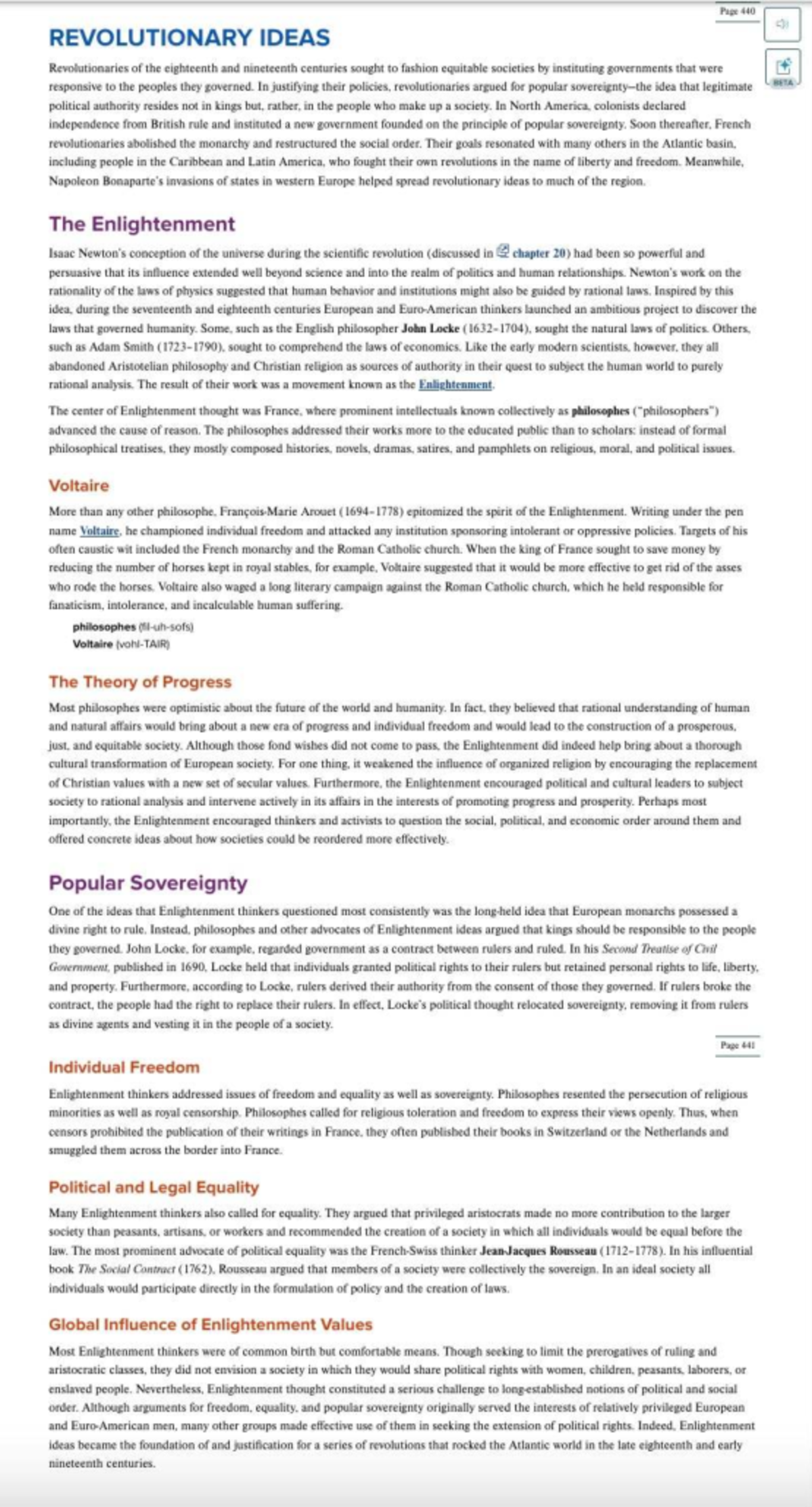 Final Exam Review Notes: Enlightenment & Revolutionary Ideas (Course ...