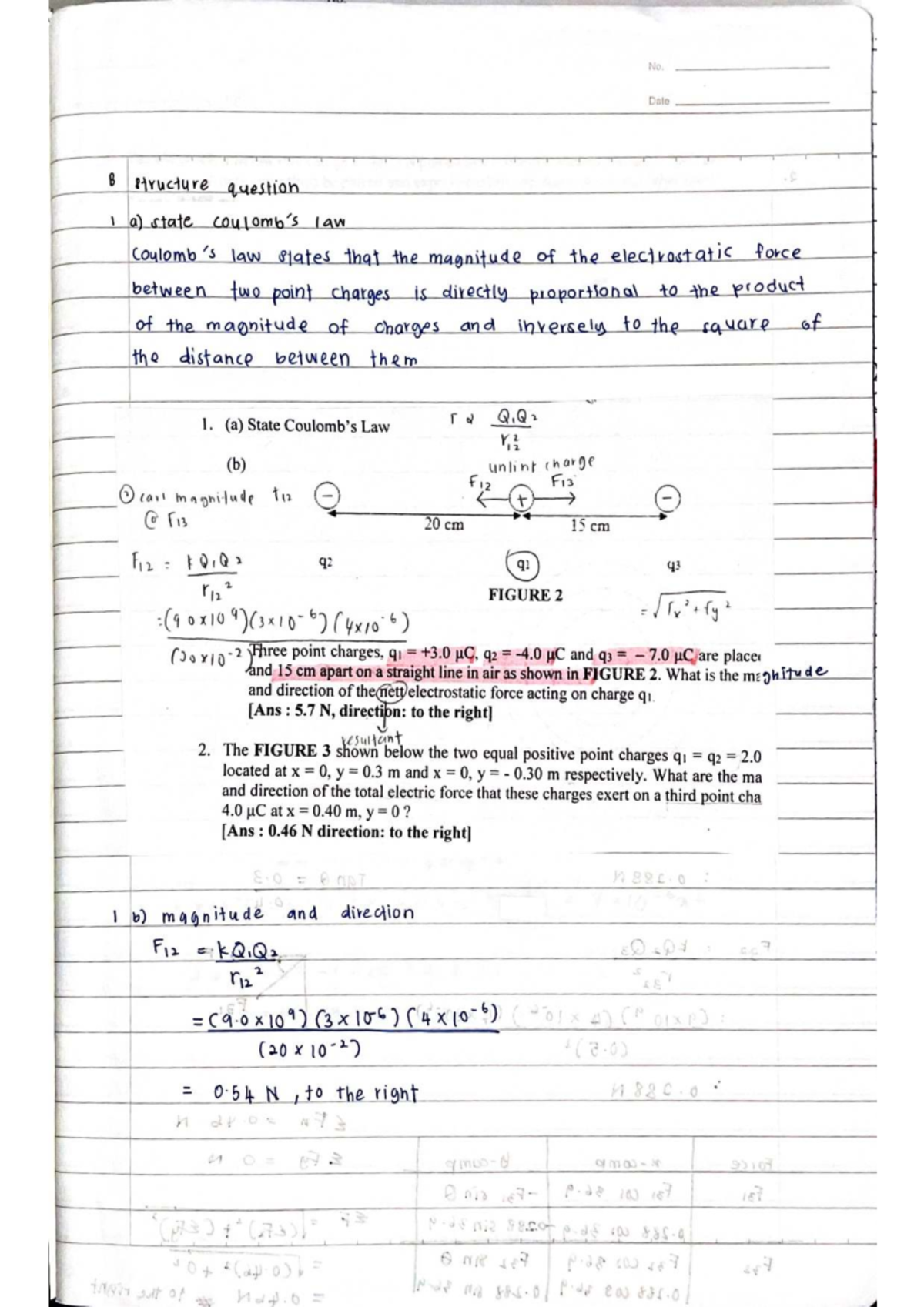 Chapter 1: Electrostatics and Electric Fields - SP025 Physics Module - Studocu