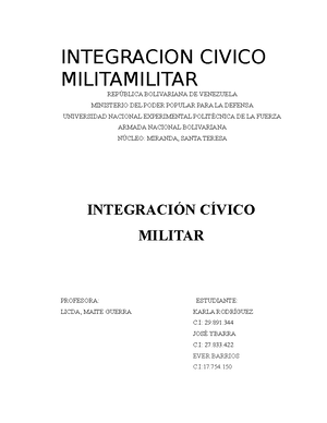 Fundamentos de la defensa integral de la nacion - REPÚBLICA BOLIVARIANA ...