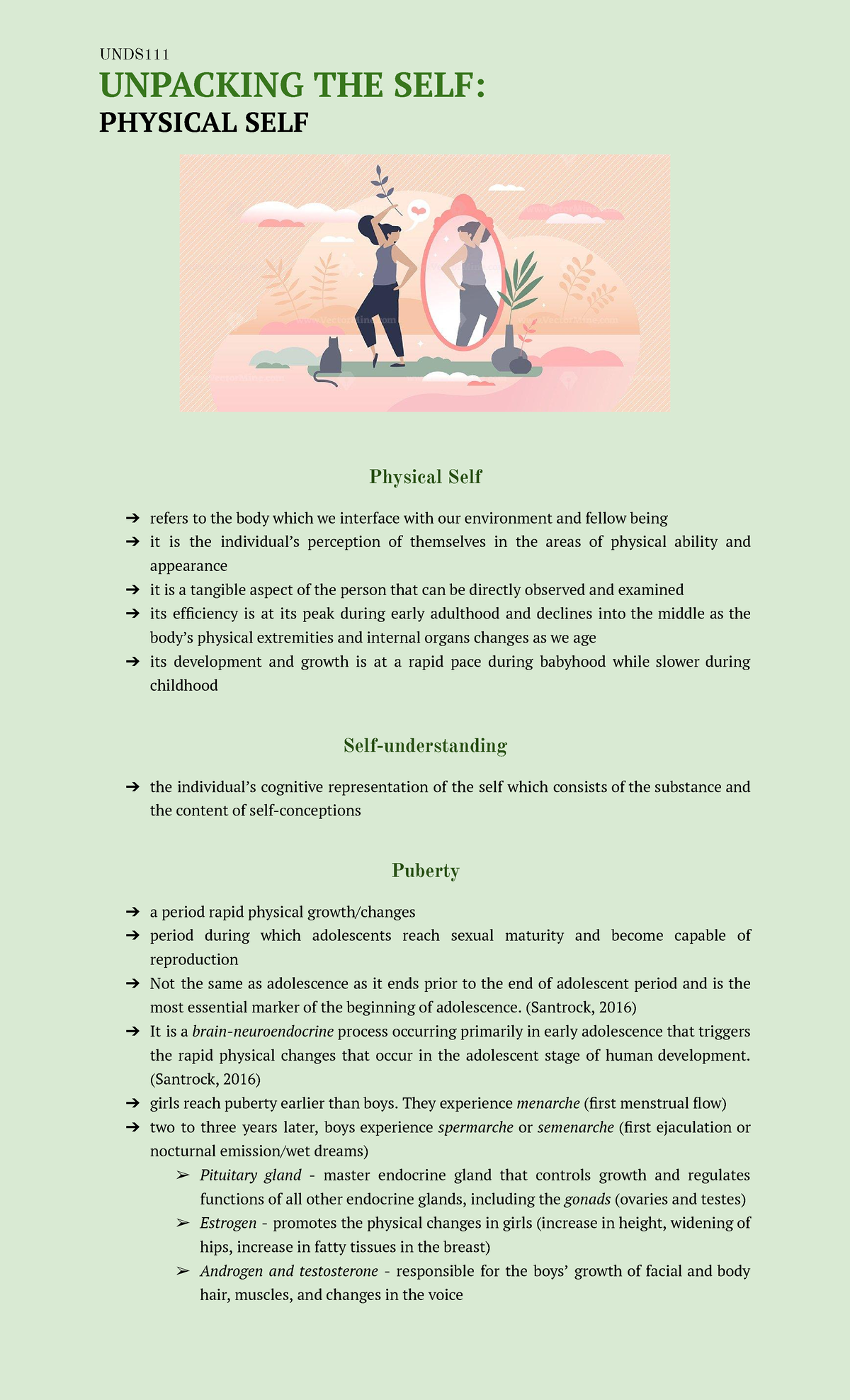 Chapter 6: Understanding the Physical Self in Development and Culture ...
