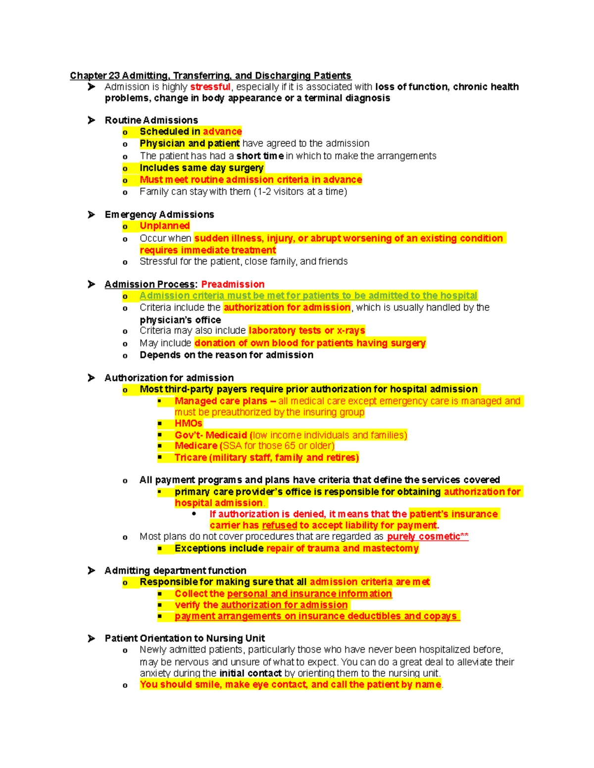 Chapter 17 handout - Lecture and text notes. - Chapter 17: Infection ...