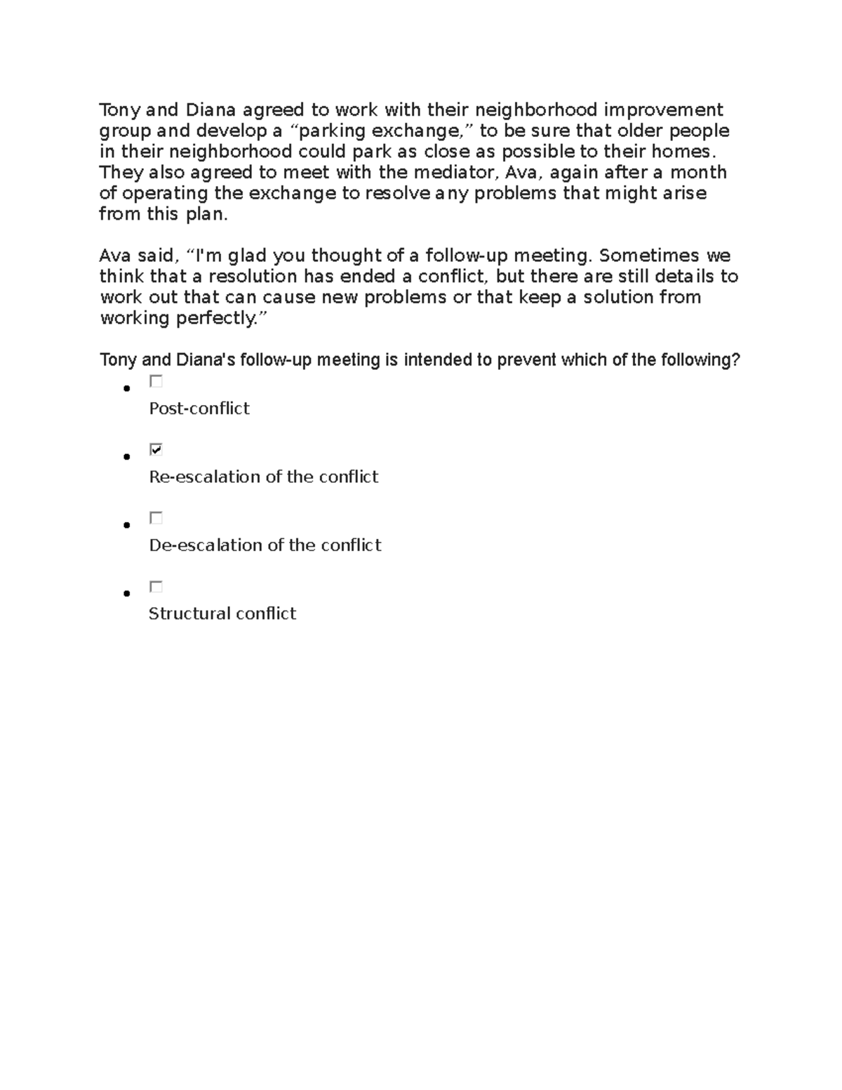 Unit 1 Challenge 1.3: Critical Thinking on Mediation Styles - Studocu