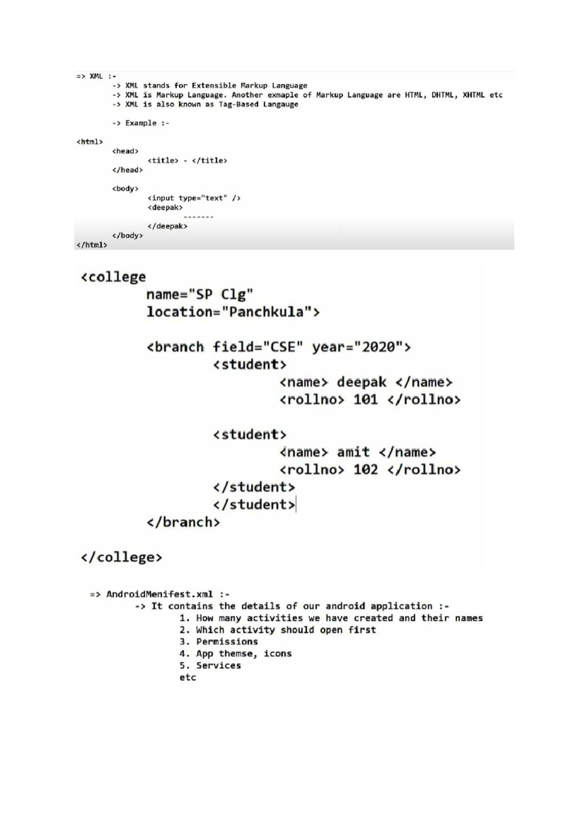 XML Overview: Understanding Extensible Markup Language Basics - Studocu