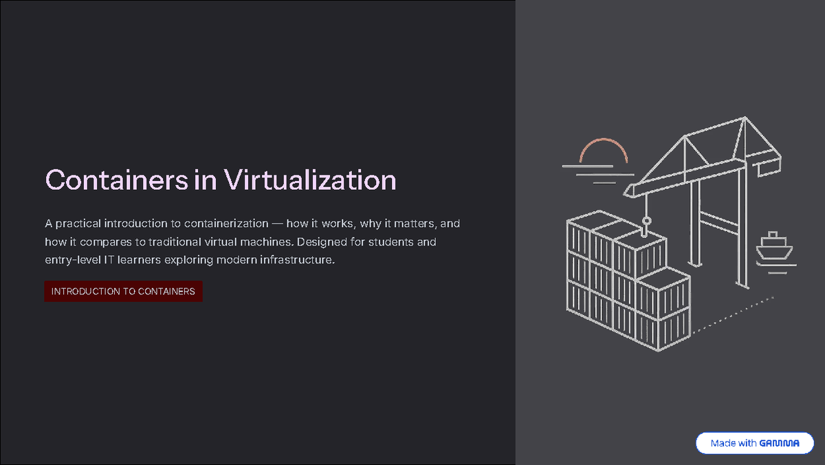 Containers in Virtualization: A Practical Intro to Containerization ...