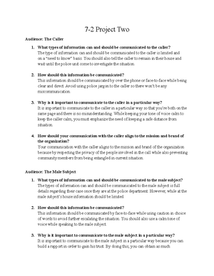 CJ 140 Project 3 Module 8 - 1 CJ 140 Module Eight Project Three Jimmi J ...