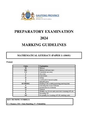 Gr12-Mathematical-Literacy-Study-Guide-Notes-LR - Studocu
