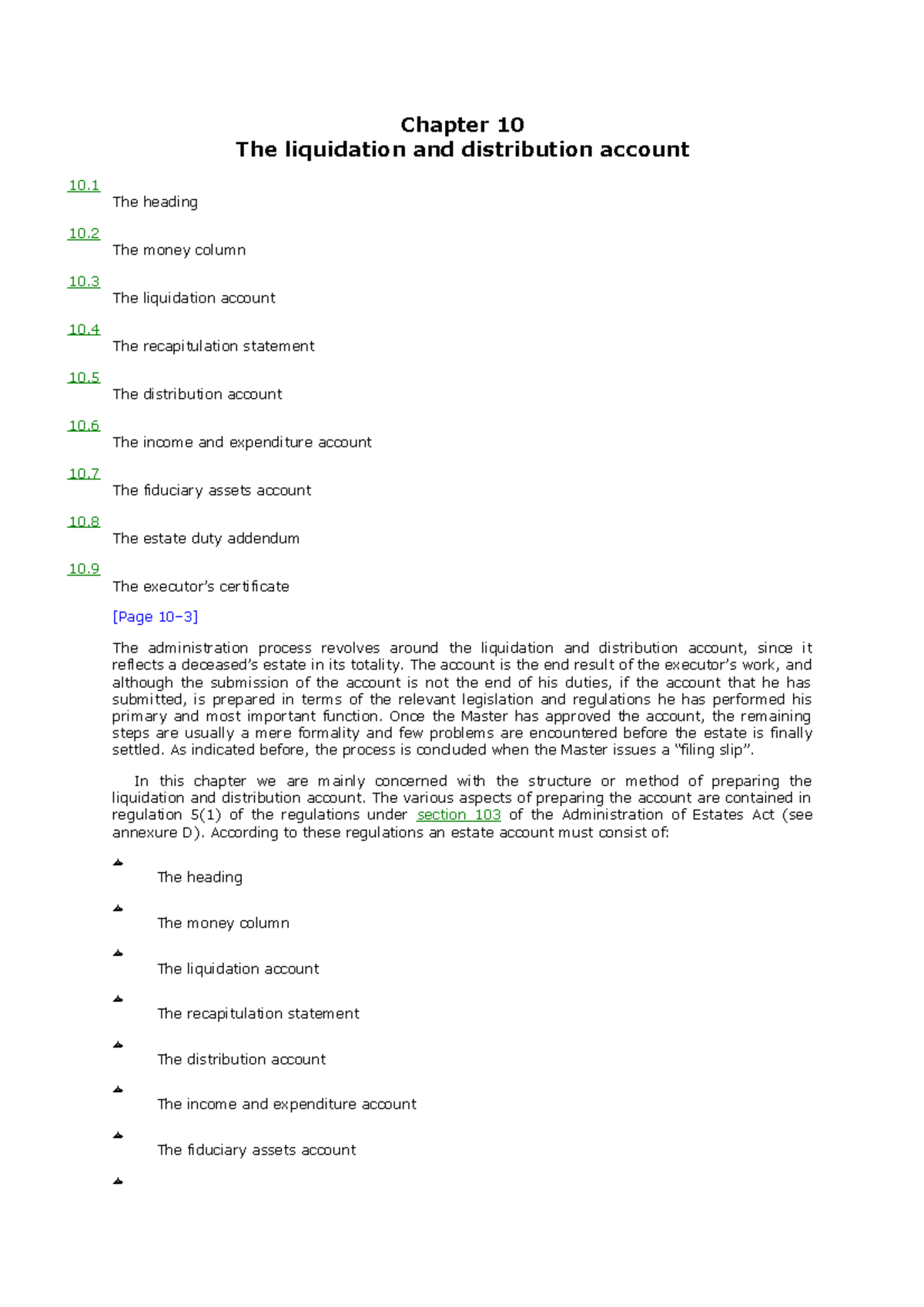 Chapter 10: Liquidation and Distribution Account Overview - Studocu