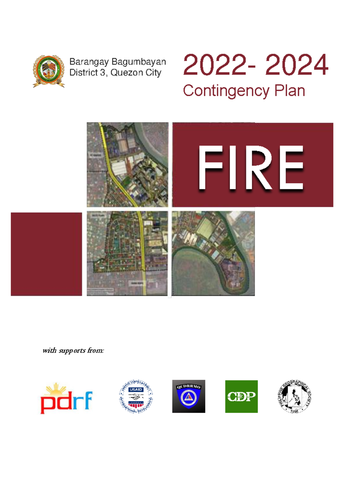 2022-2024 FIRE CONTINGENCY PLAN FOR BRGY. BAGUMBAYAN, QC - Studocu