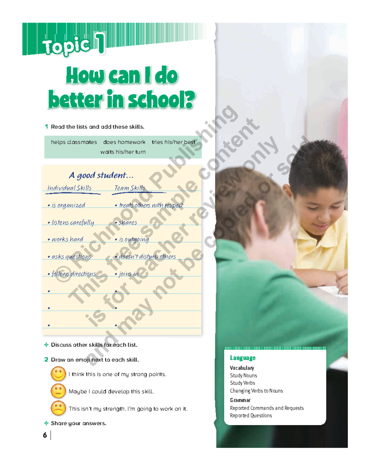 Compass Level 5 Language Log: Skills for Becoming a Better Student - Studocu