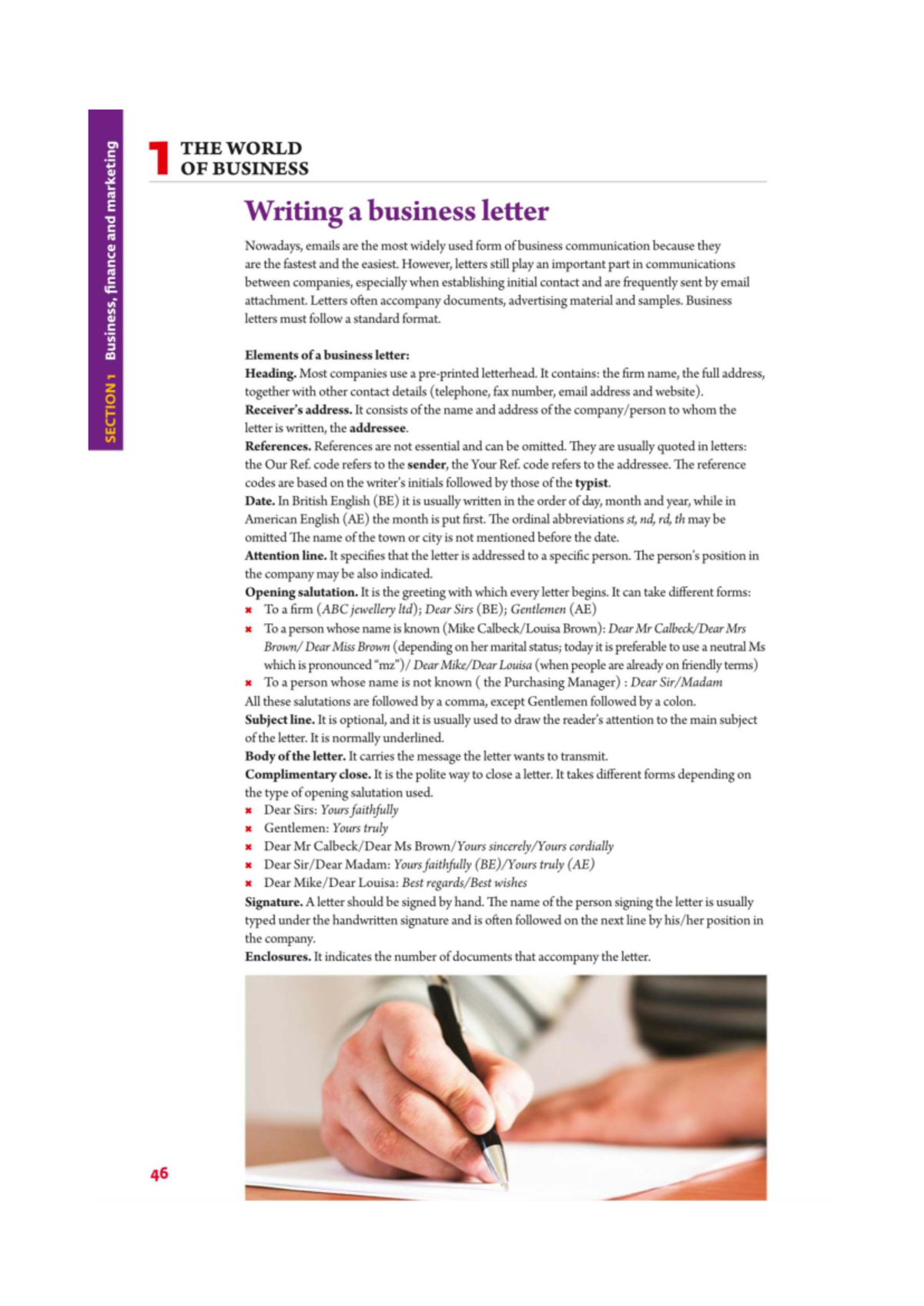 BUS 101: Writing Business Letters and Emails - Key Elements and Tips ...