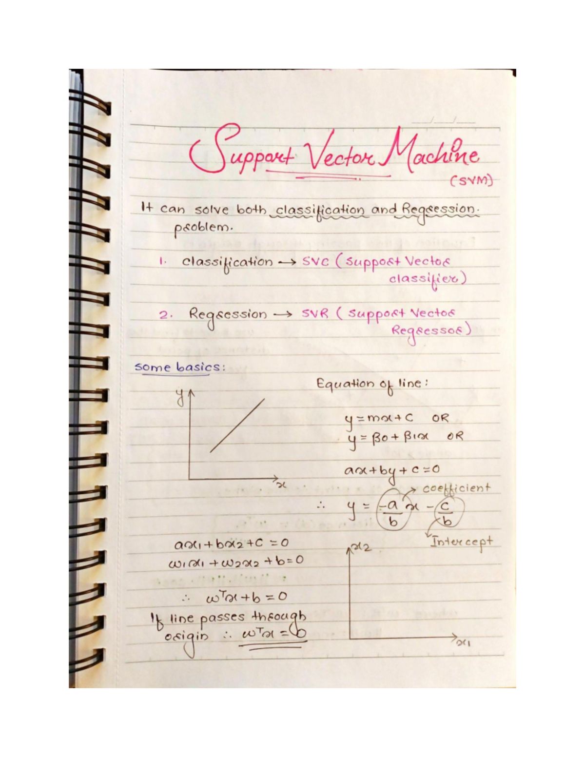 SVM: Understanding Support Vector Machines for Classification & Regression - Studocu