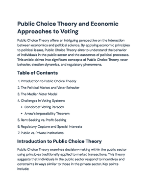 Analysis of Consumer Choice Theory and Utility Maximization in ...