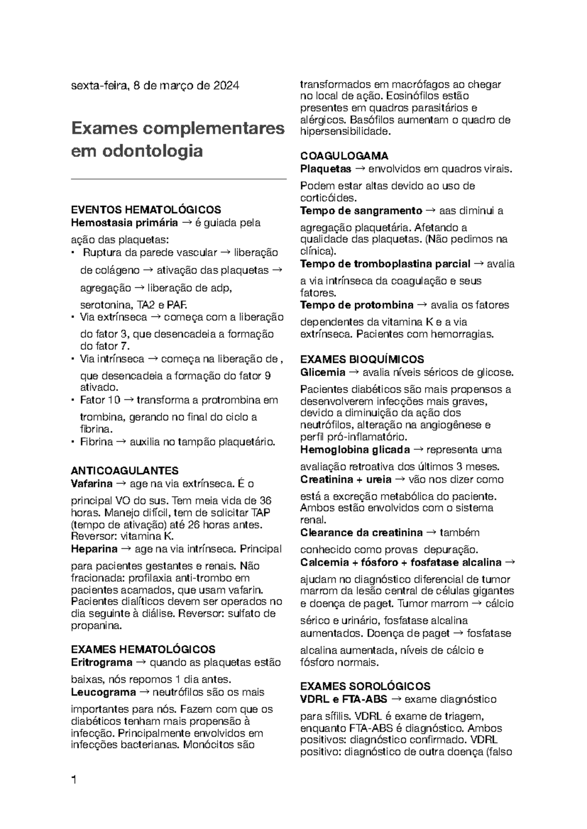 Exames Complementares em Odontologia e Prescrição de Fármacos - EVENTOS ...