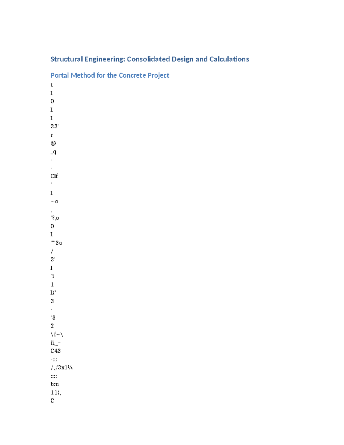 Structural Engineering Consolidated Document - Structural Engineering ...