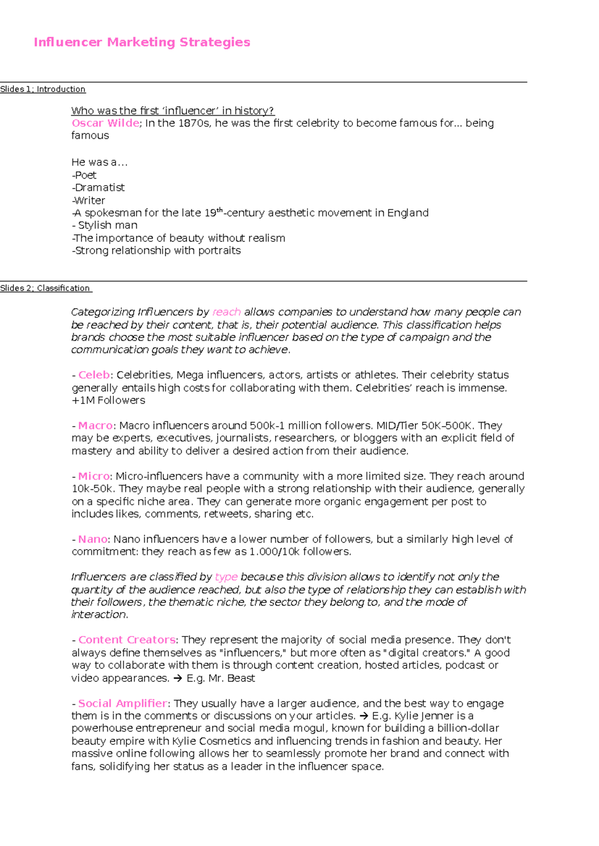 Influencer Marketing Strategies Overview: Key Insights ...