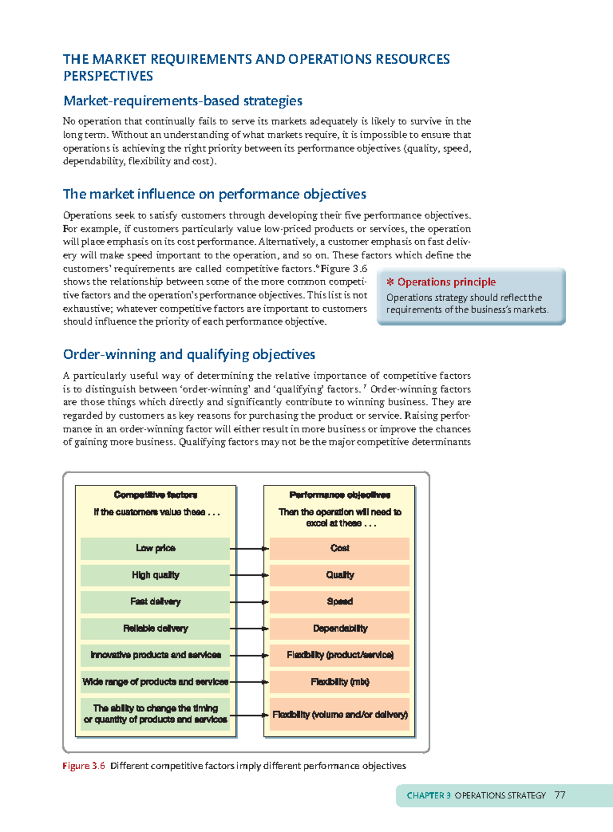 Hill Order-Winner Order-Qualifier - THE MARKET REQUIREMENTS AND ...