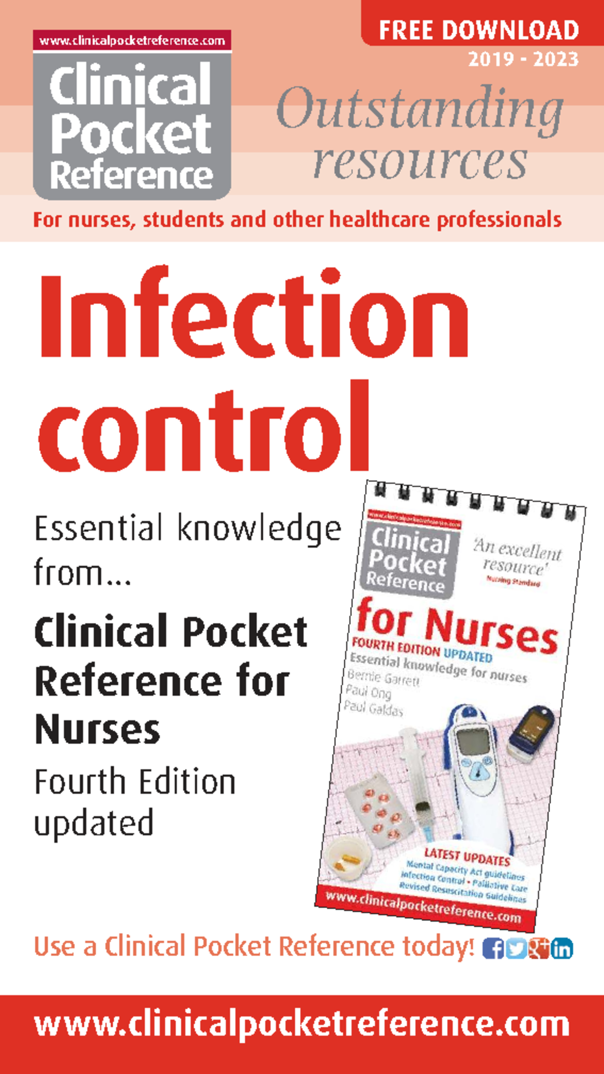 Infection control guidelines for healthcare professionals 2023 - Studocu