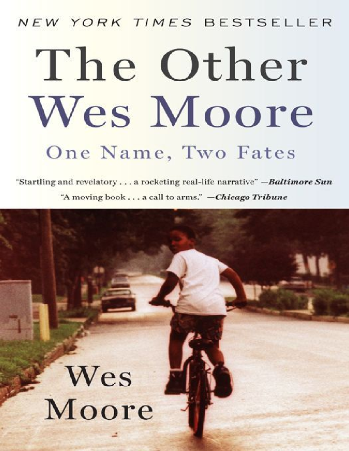 The Other Wes Moore One Name Two Fates - Contents Introduction PART I ...