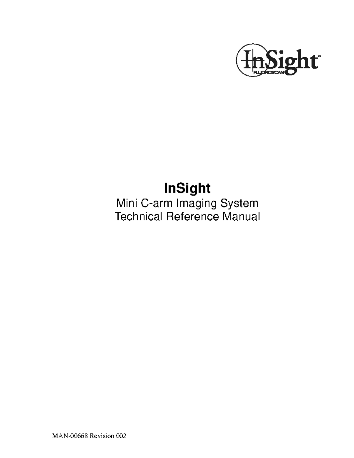 InSight Mini Imaging System Tech Ref Manual Rev 002 (Apr 2007) - Studocu