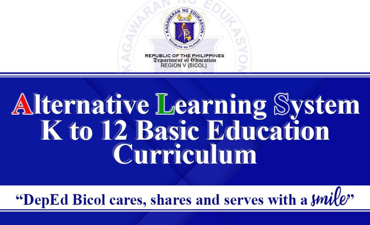 Hybrid Curriculum for ALS-K to 12 SHS: Final Comprehensive Guide - Studocu