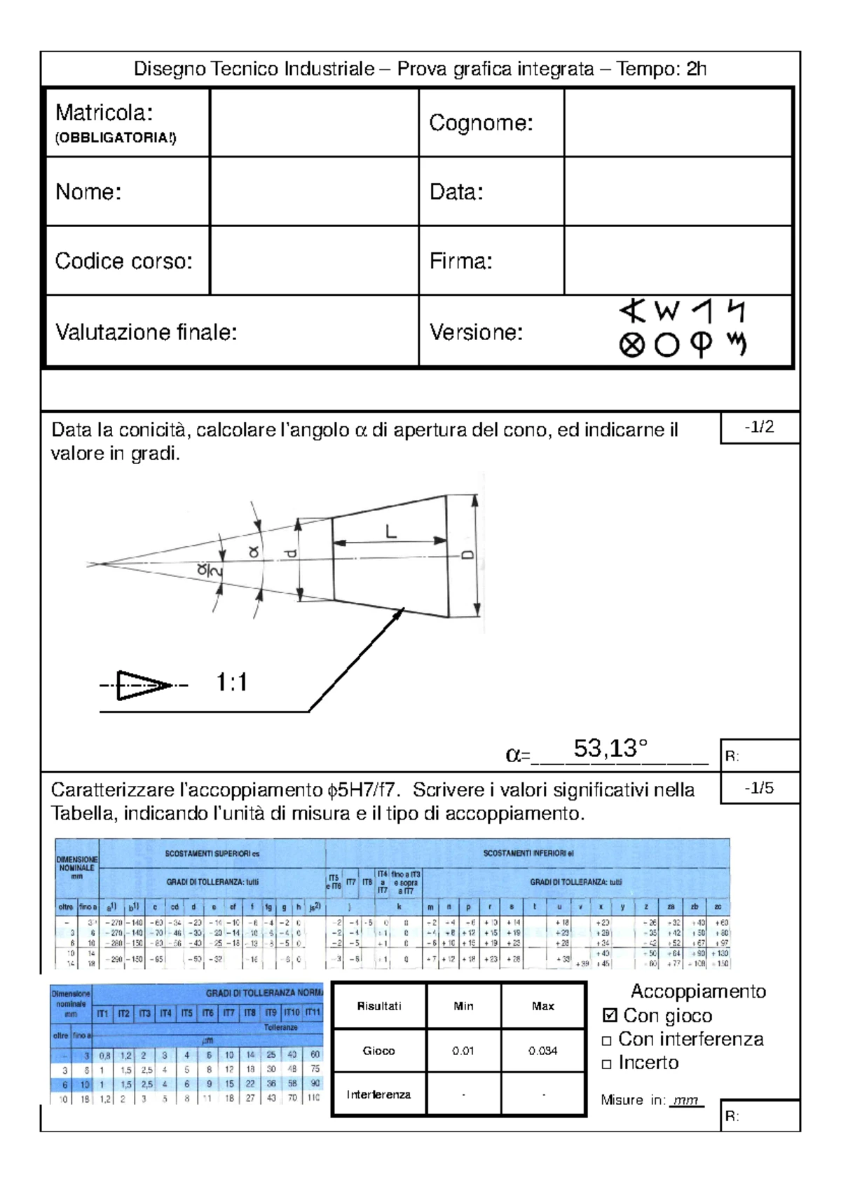 Tabella UNI 149 DIN 82 - Zigrinature UNI 149 ErreBi Forme, dimensioni e ...