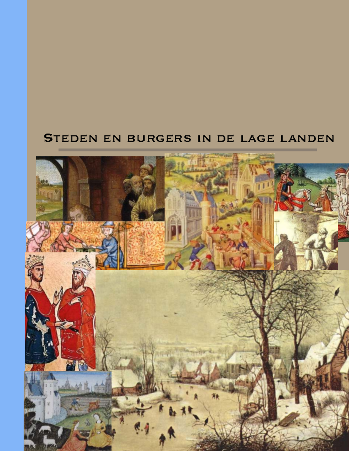 Burgers en Steden in de Lage Landen: Opkomst en Ontwikkelingen ...
