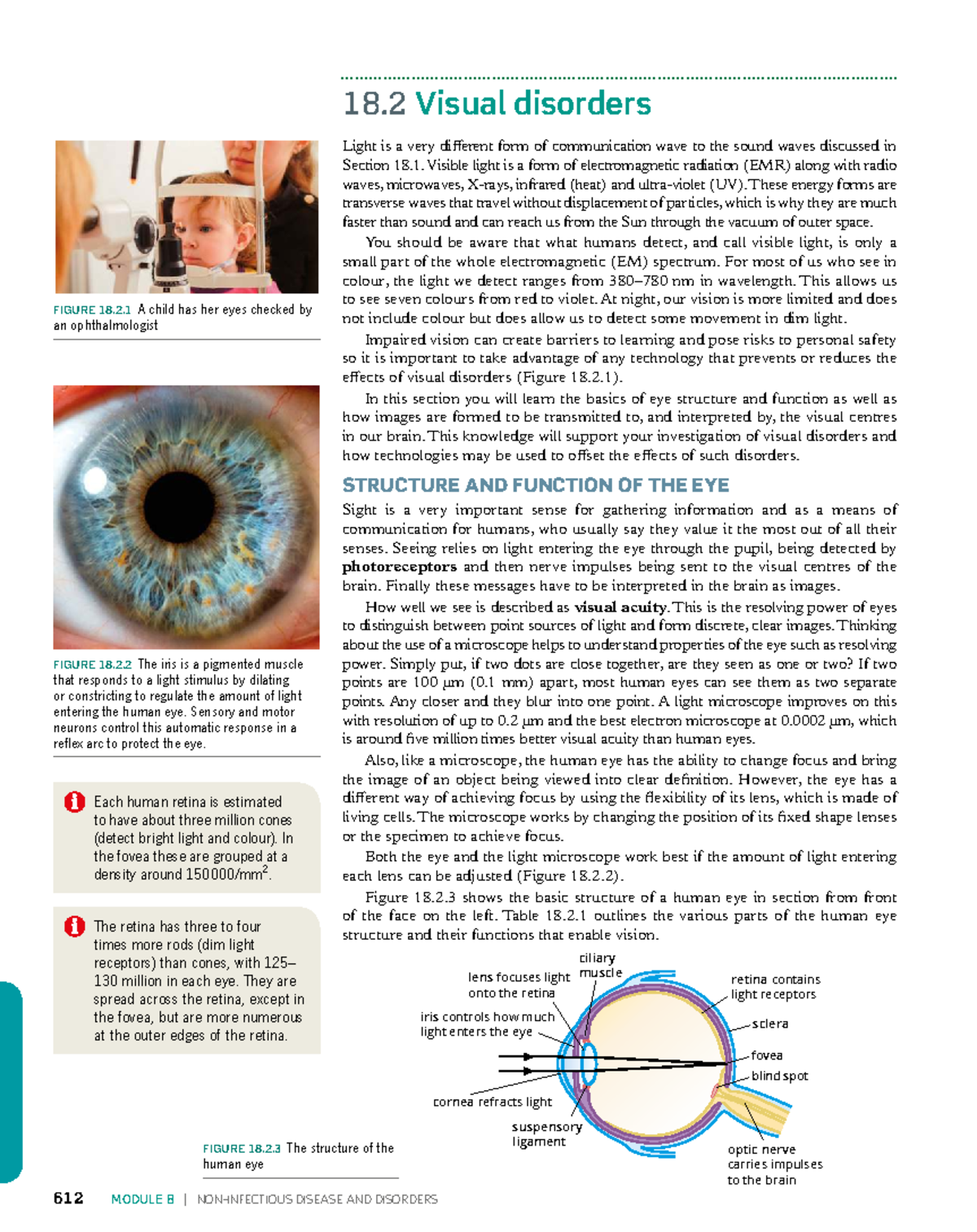 Visual Disorders - Causes & Effects of Non-Infectious Diseases (18.2 ...