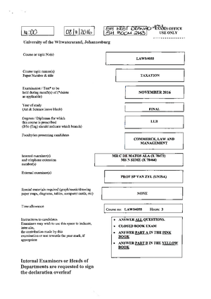General Deduction Formula - GENERAL DEDUCTION FORMULA – S11(a ...